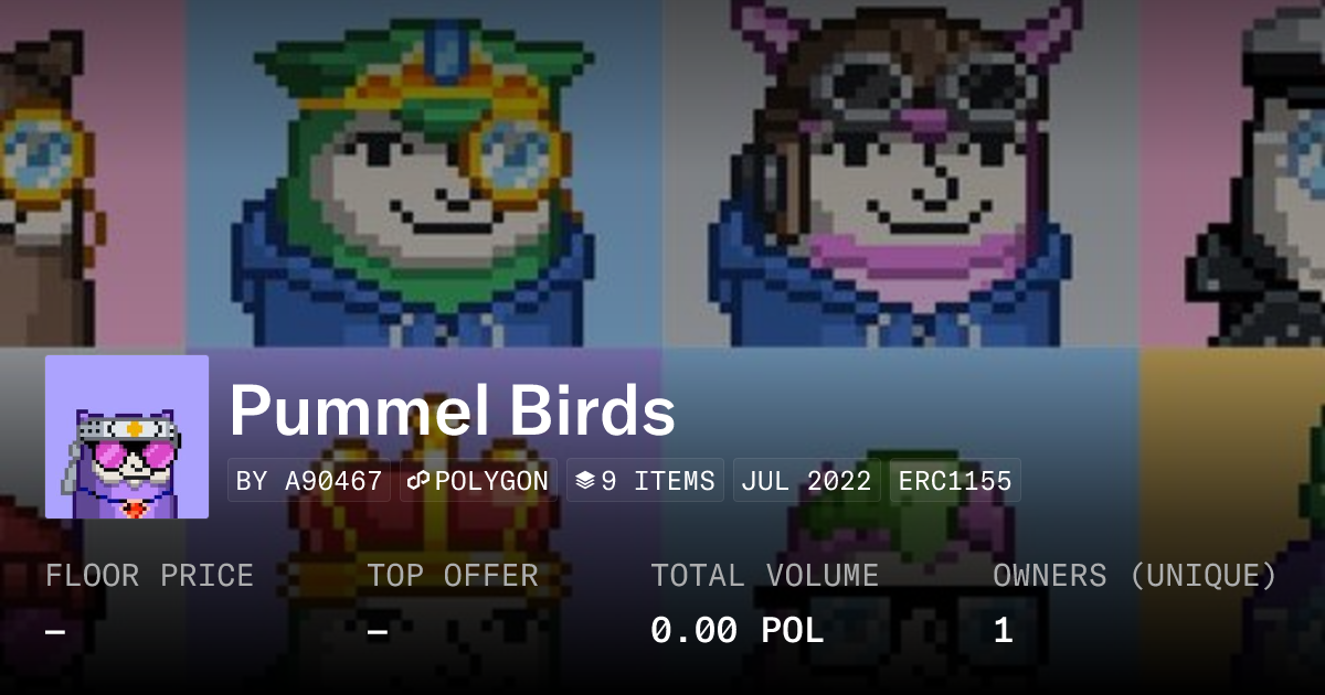 Pummel Birds - Collection | OpenSea