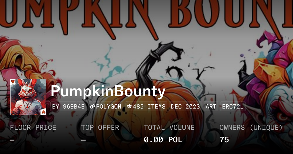 PumpkinBounty - Collection | OpenSea
