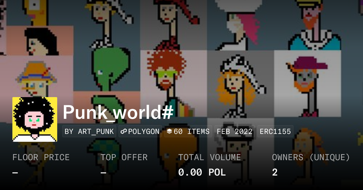 Punk_world# - Collection | OpenSea