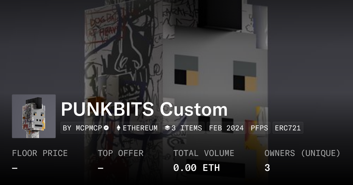 PUNKBITS Custom - Collection | OpenSea