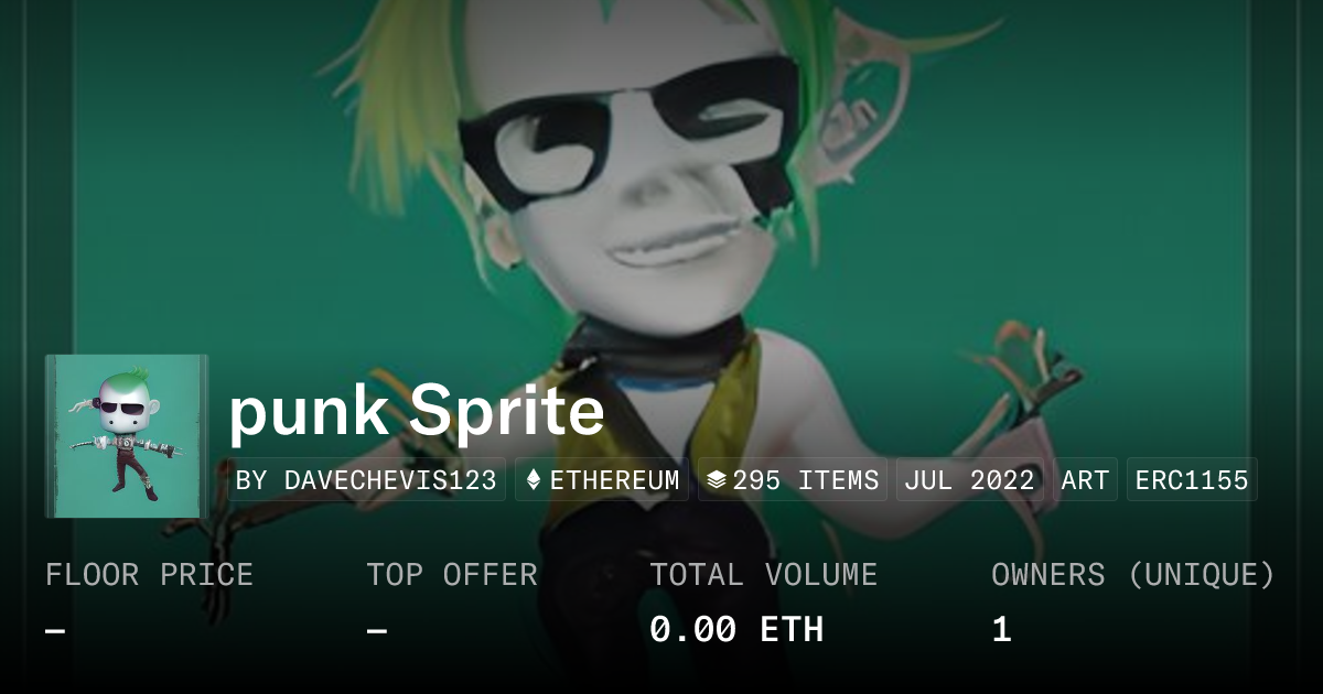 punk Sprite - Collection | OpenSea