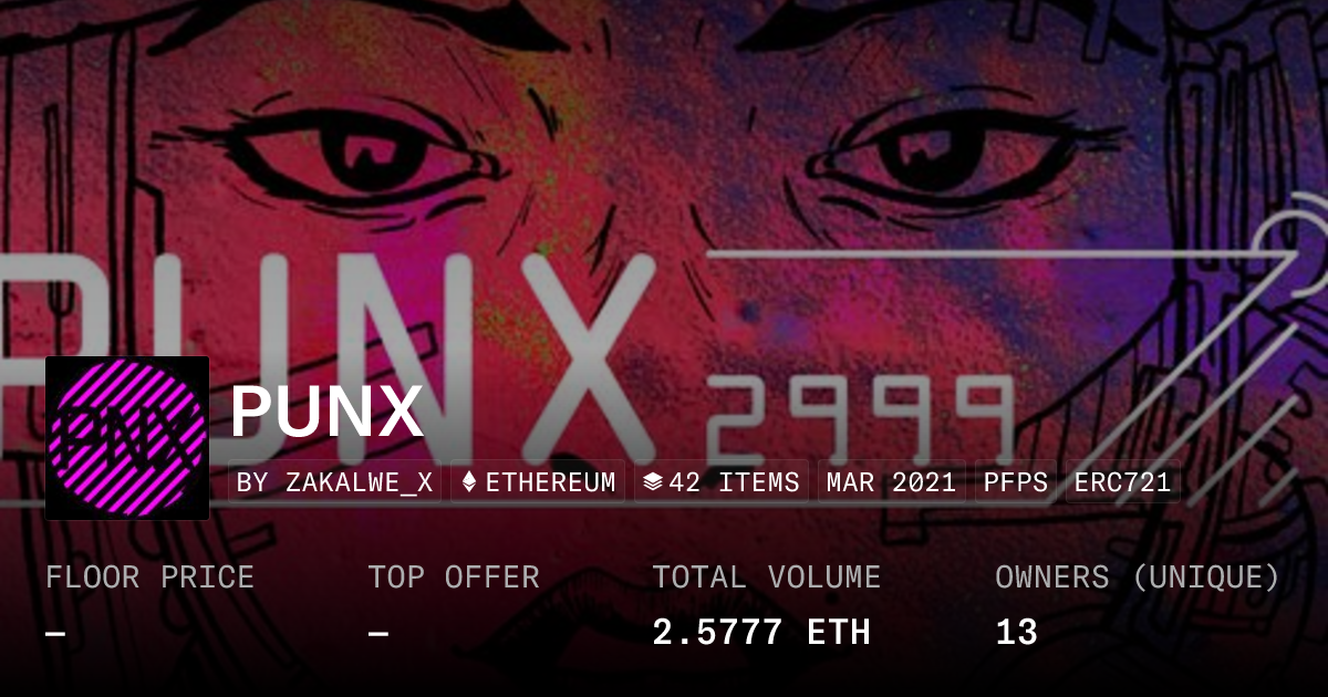 PUNX - Collection | OpenSea