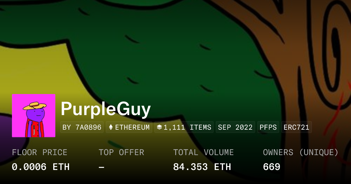 PurpleGuy - Collection | OpenSea