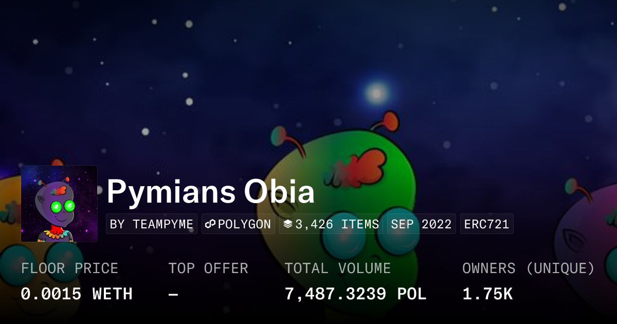 Pymians Obia - Collection | OpenSea