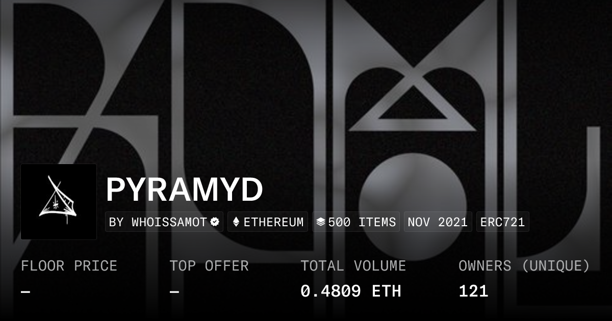 PYRAMYD - Collection | OpenSea