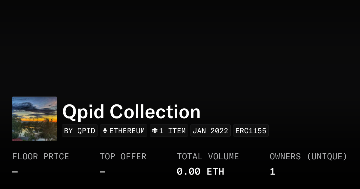 Qpid Collection - Collection | OpenSea
