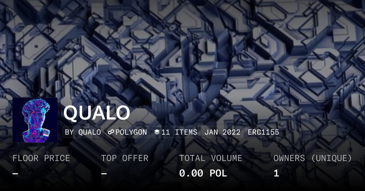 QUALO - Collection | OpenSea