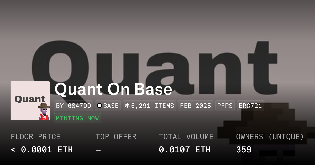 Quant On Base - Collection | OpenSea