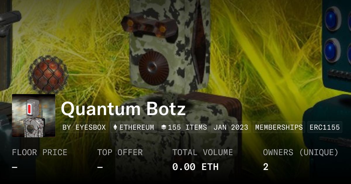 Quantum Botz - Collection | OpenSea