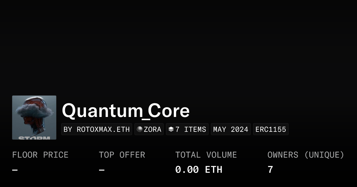 Quantum_Core - Collection | OpenSea