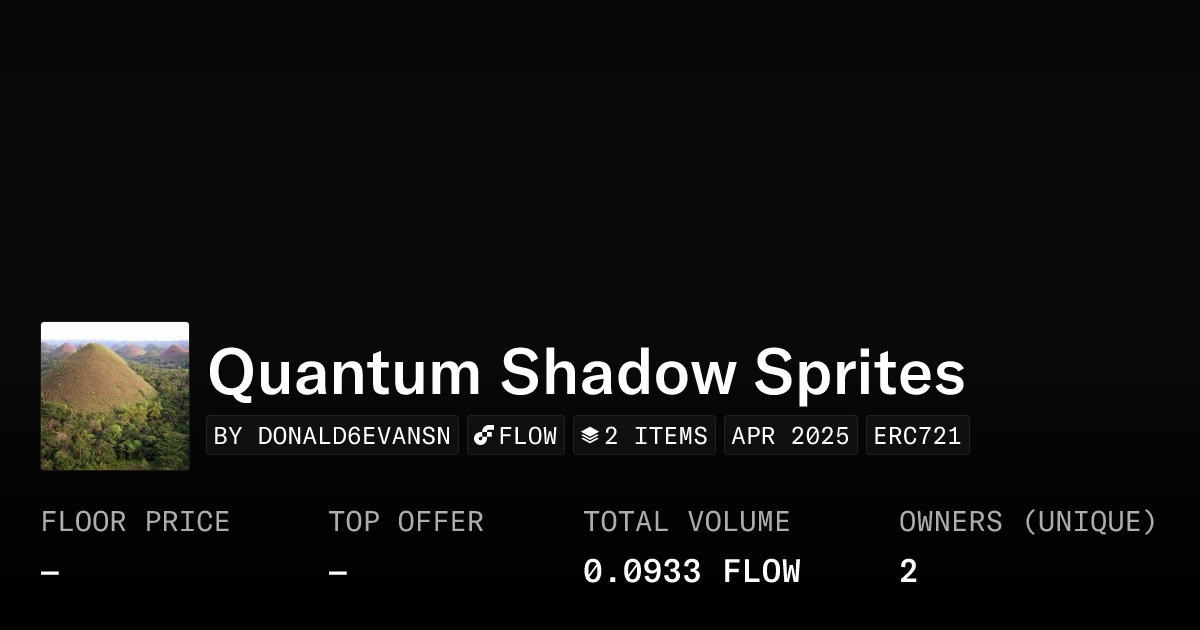 Quantum Shadow Sprites - Collection | OpenSea