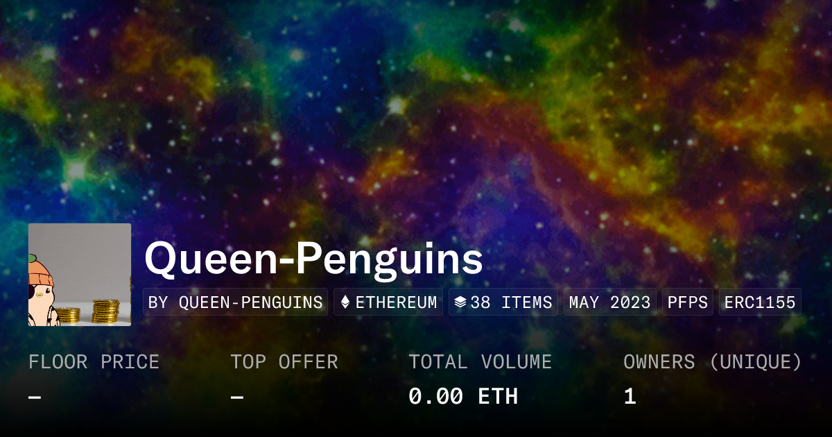 Queen-Penguins - Collection | OpenSea