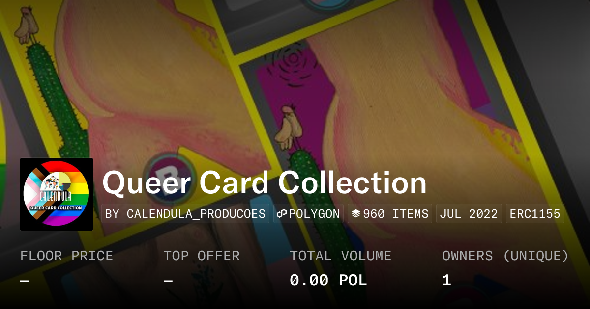 Queer Card Collection - Collection | OpenSea