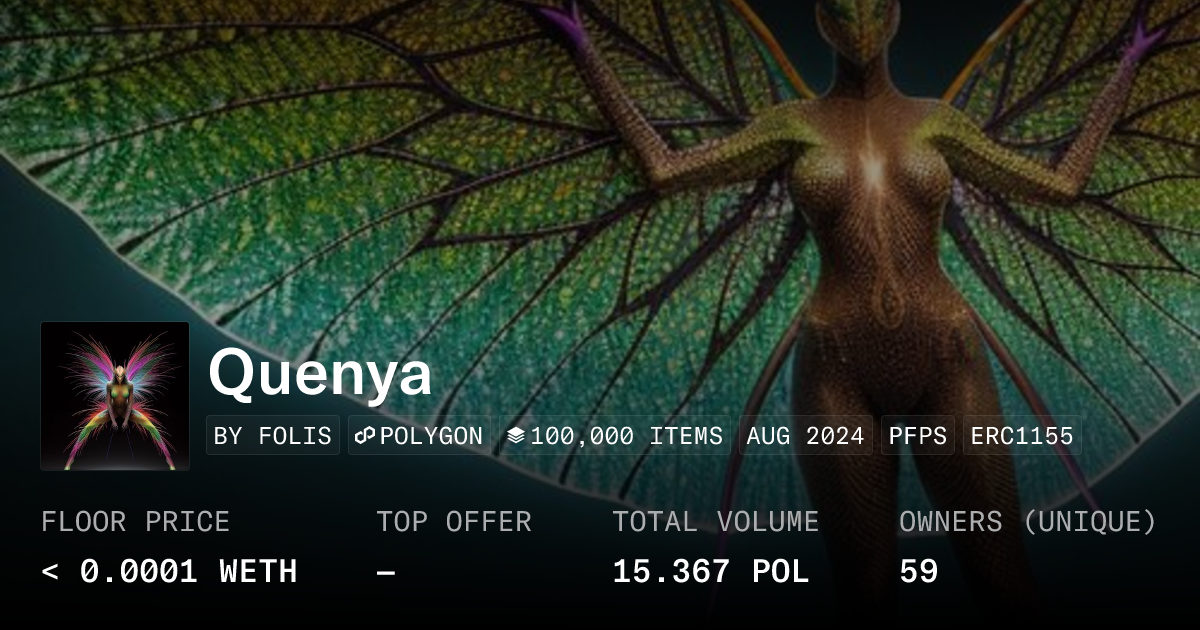 Quenya - Collection | OpenSea