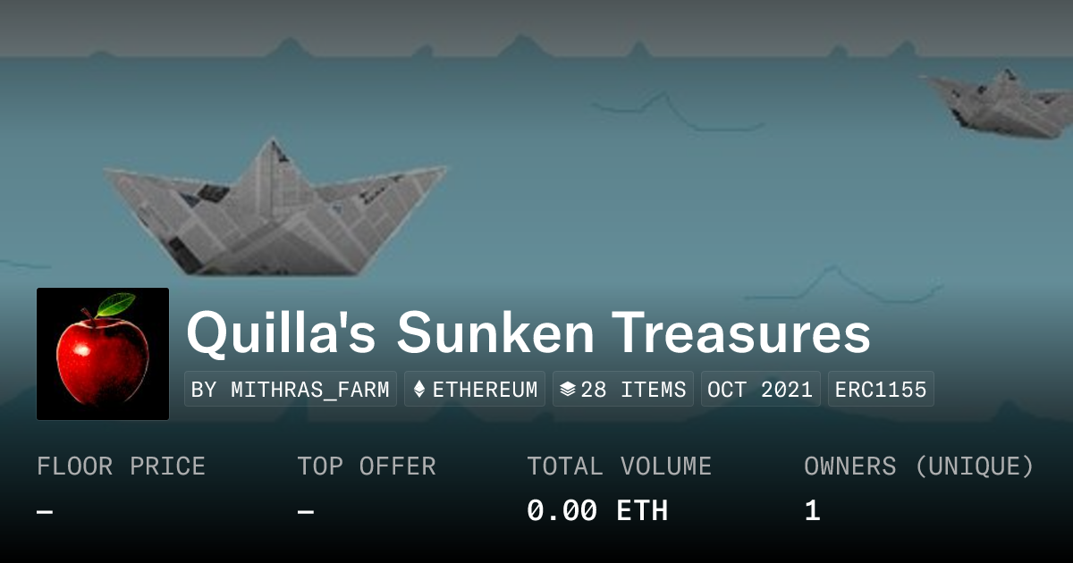 Quilla's Sunken Treasures - Collection | OpenSea