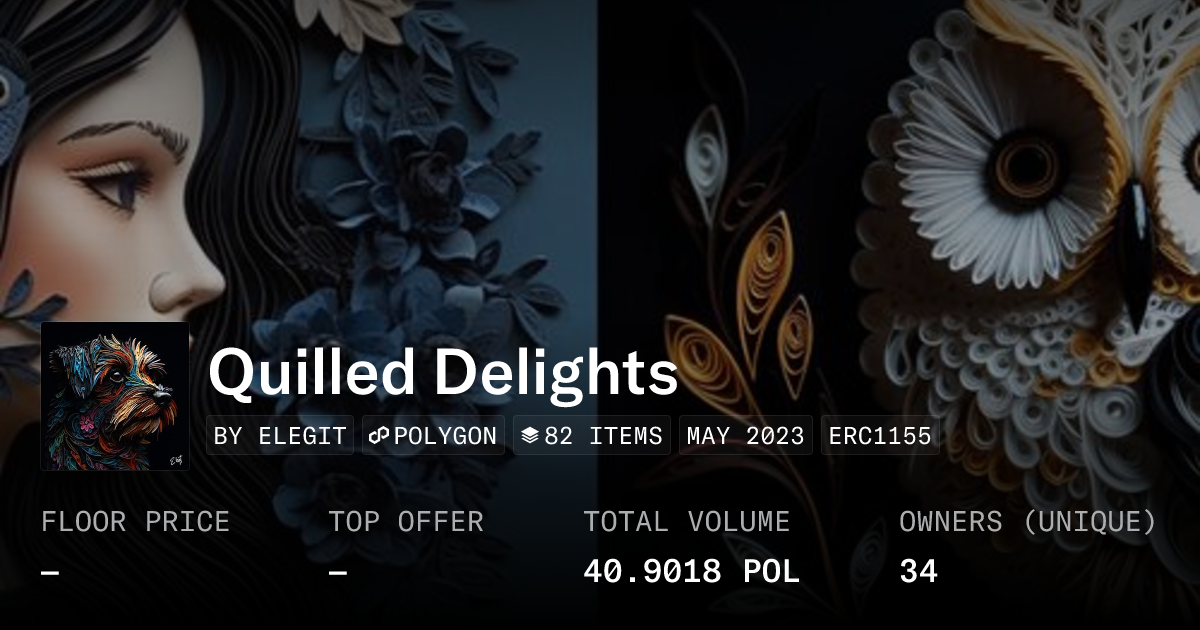 Quilled Delights - Collection | OpenSea