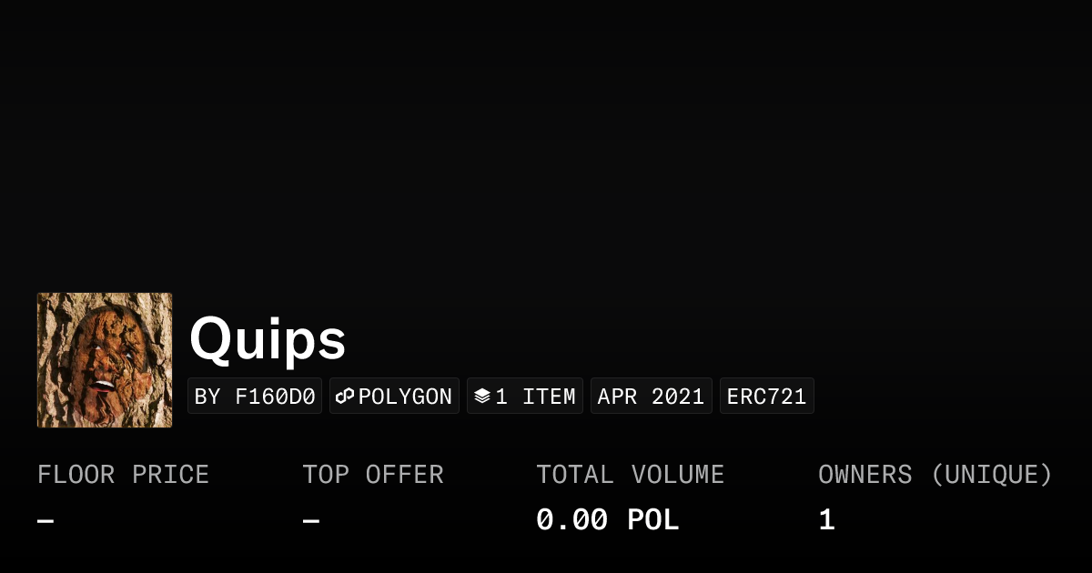 Quips - Collection | OpenSea