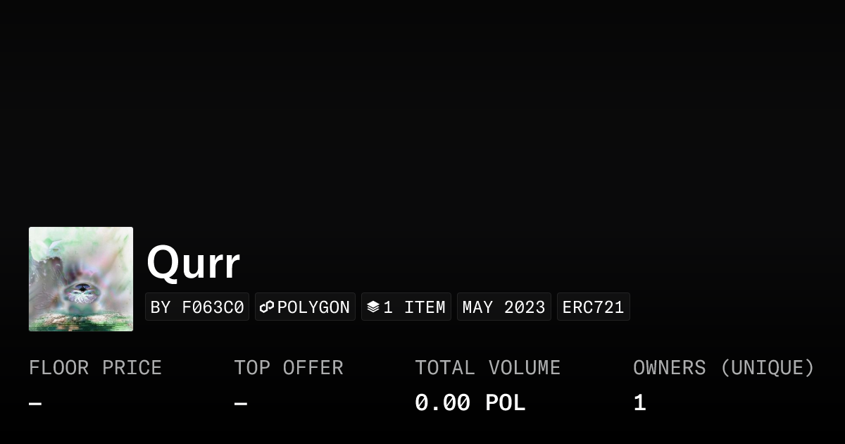 Qurr - Collection | OpenSea