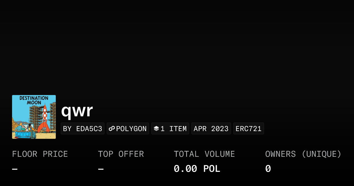 qwr - Collection | OpenSea