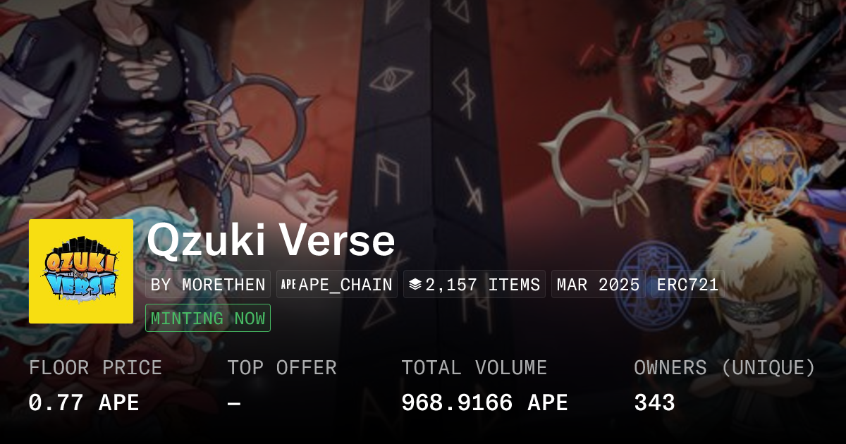 Qzuki Verse - Collection | OpenSea
