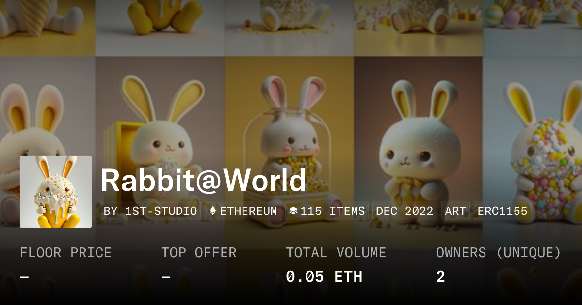 Rabbit@World - Collection | OpenSea
