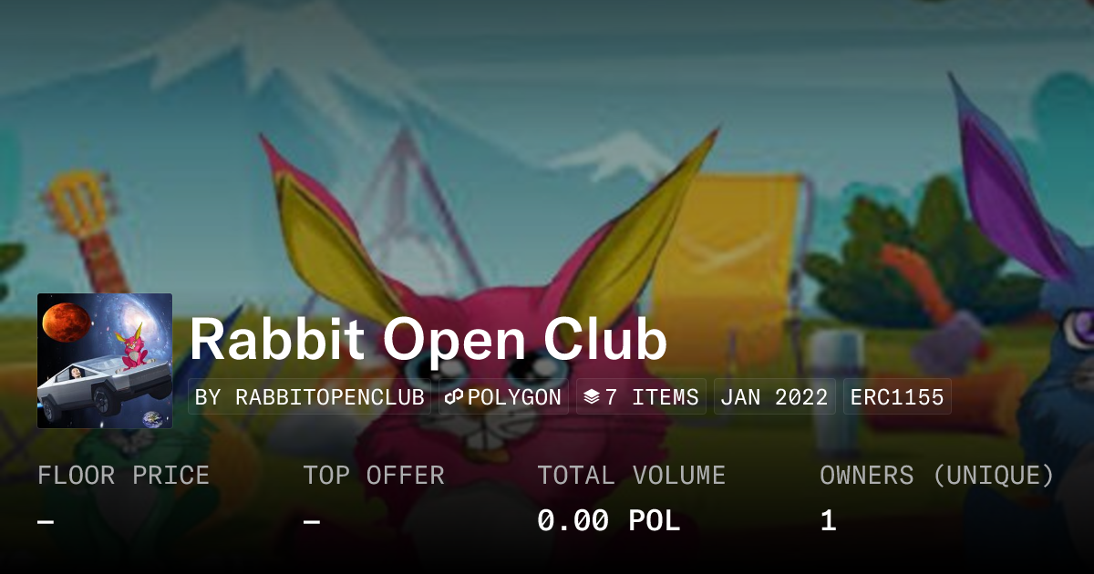Rabbit Open Club - Collection | OpenSea
