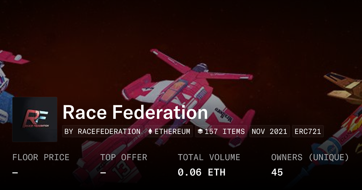 Race Federation - Collection | OpenSea