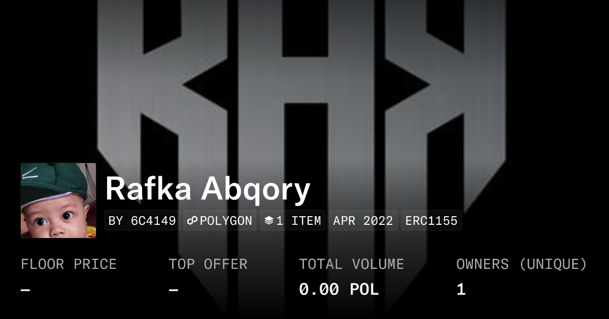 Rafka Abqory - Collection | OpenSea