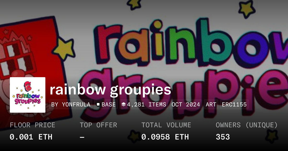 rainbow groupies - Collection | OpenSea