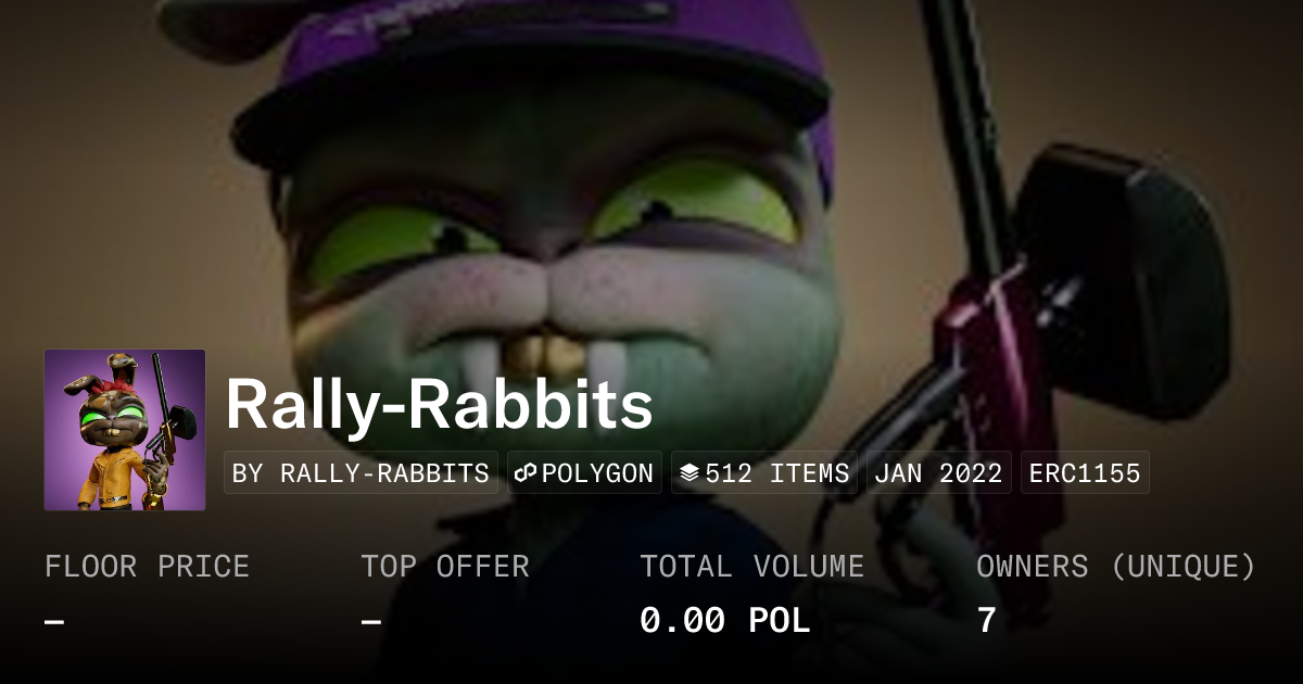 Rally-Rabbits - Collection | OpenSea