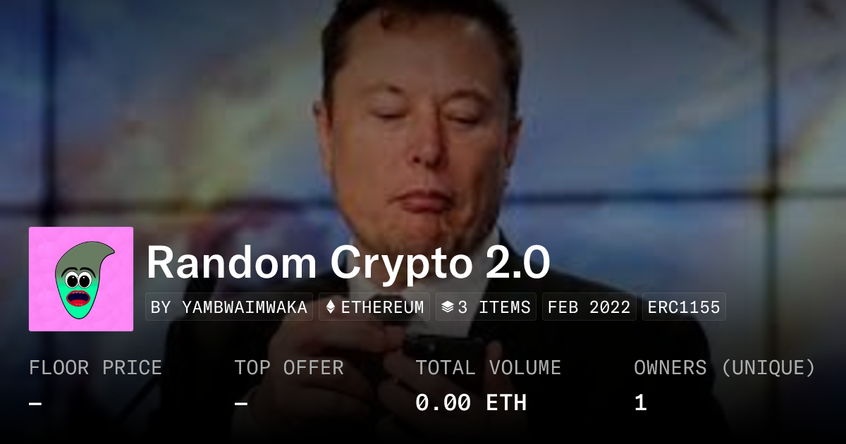 Random Crypto 2.0 - Collection | OpenSea