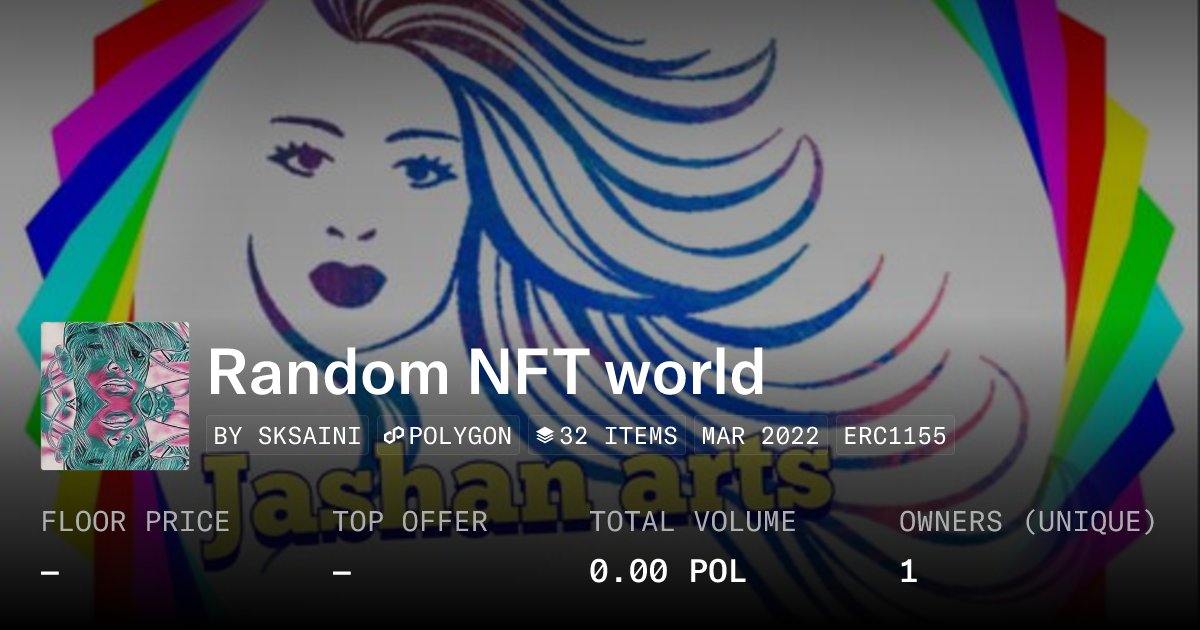 Random NFT world - Collection | OpenSea