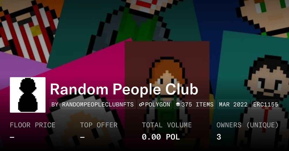 Random People Club - Collection | OpenSea