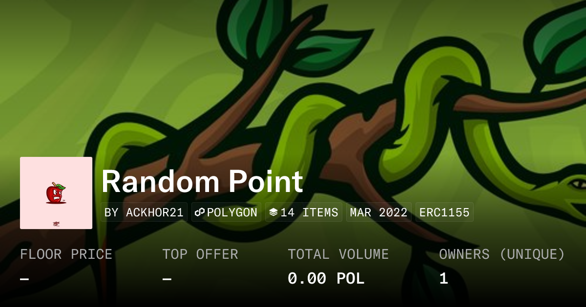 Random Point - Collection | OpenSea