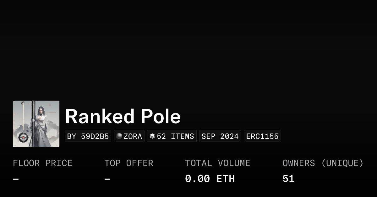 Ranked Pole - Collection | OpenSea