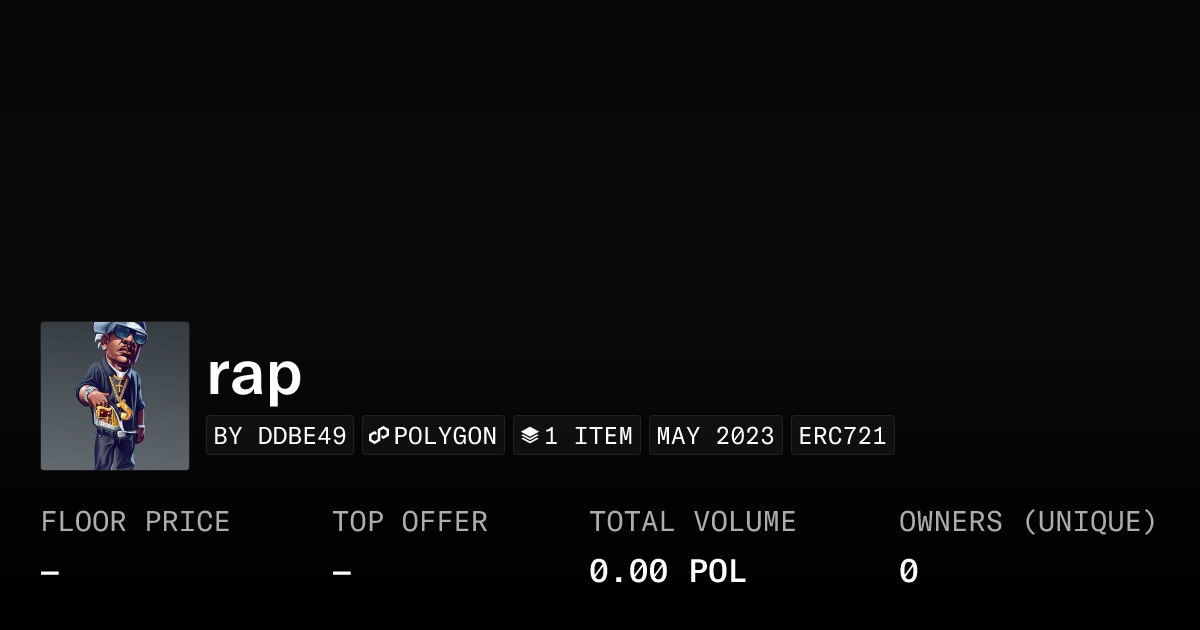 rap - Collection | OpenSea