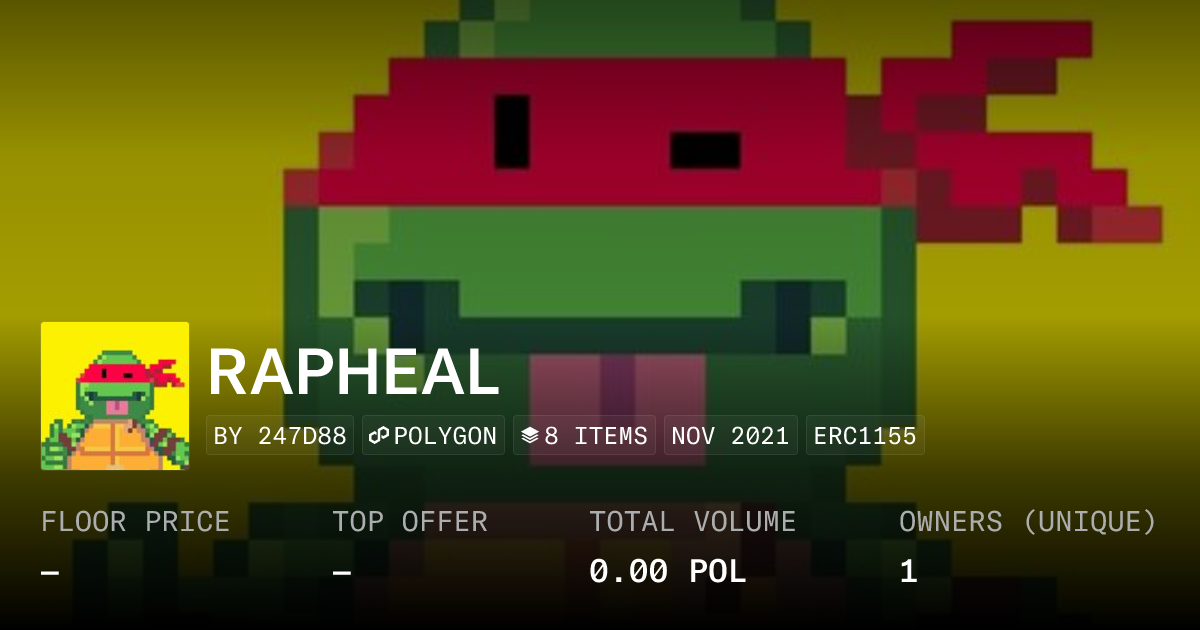 RAPHEAL - Collection | OpenSea