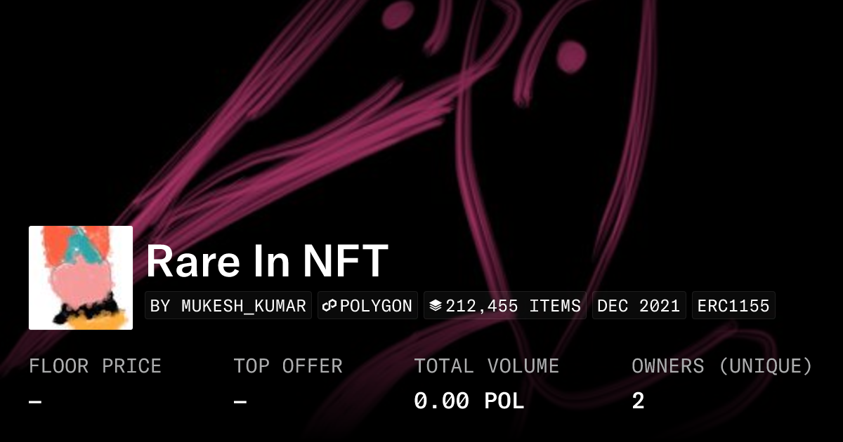 Rare In NFT - Collection | OpenSea