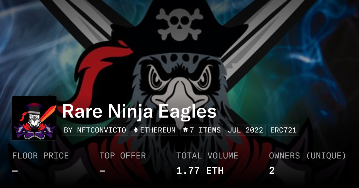 Rare Ninja Eagles - Collection | OpenSea