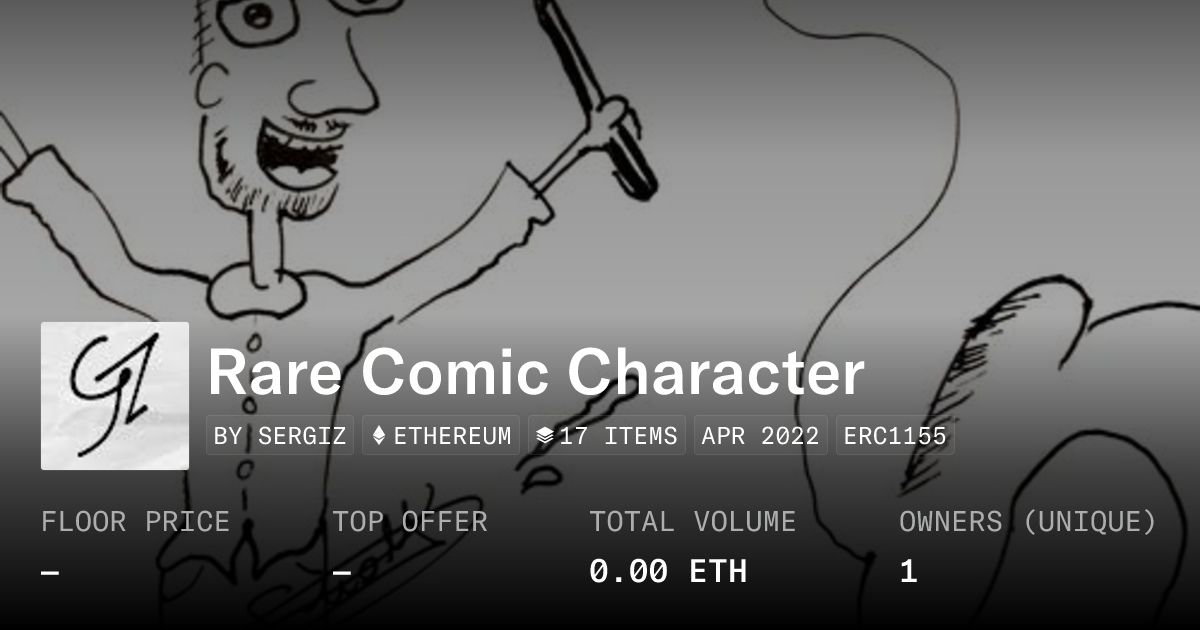 Rare Comic Character - Collection | OpenSea