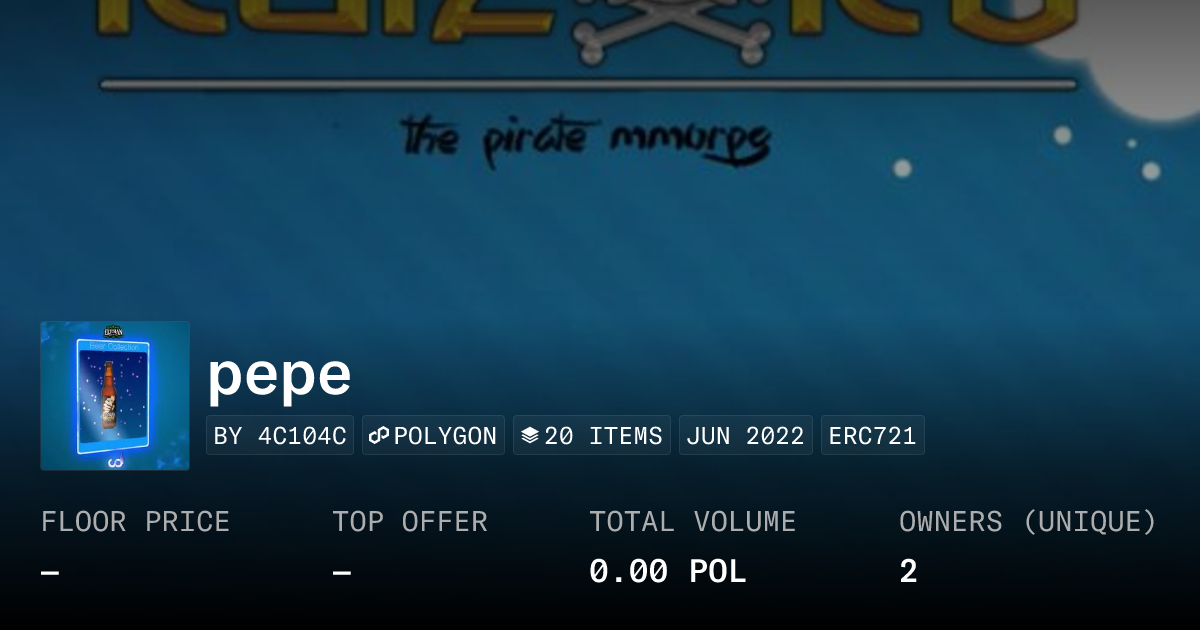 pepe - Collection | OpenSea