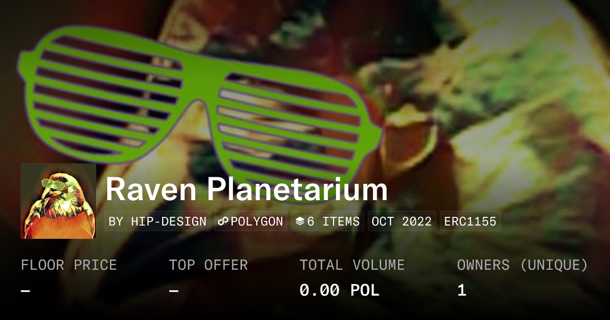 Raven Planetarium - Collection | OpenSea
