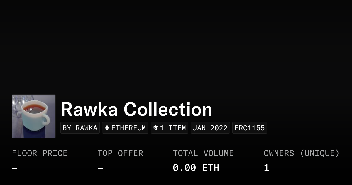 Rawka Collection - Collection | OpenSea