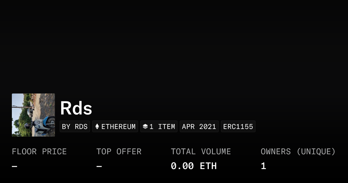 Rds - Collection | OpenSea