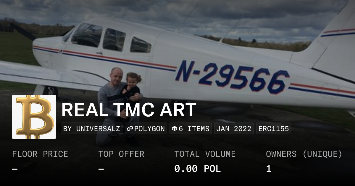 REAL TMC ART - Collection | OpenSea