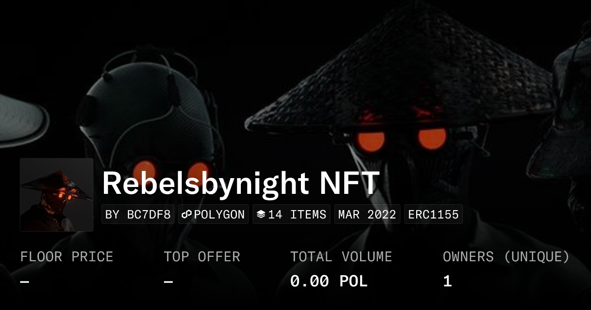 Rebelsbynight NFT - Collection | OpenSea