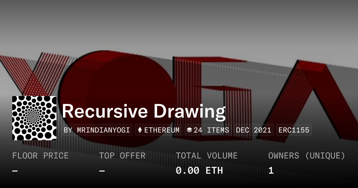 Recursive Drawing - Collection | OpenSea