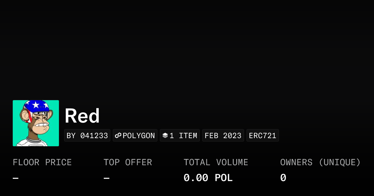 Red - Collection | OpenSea