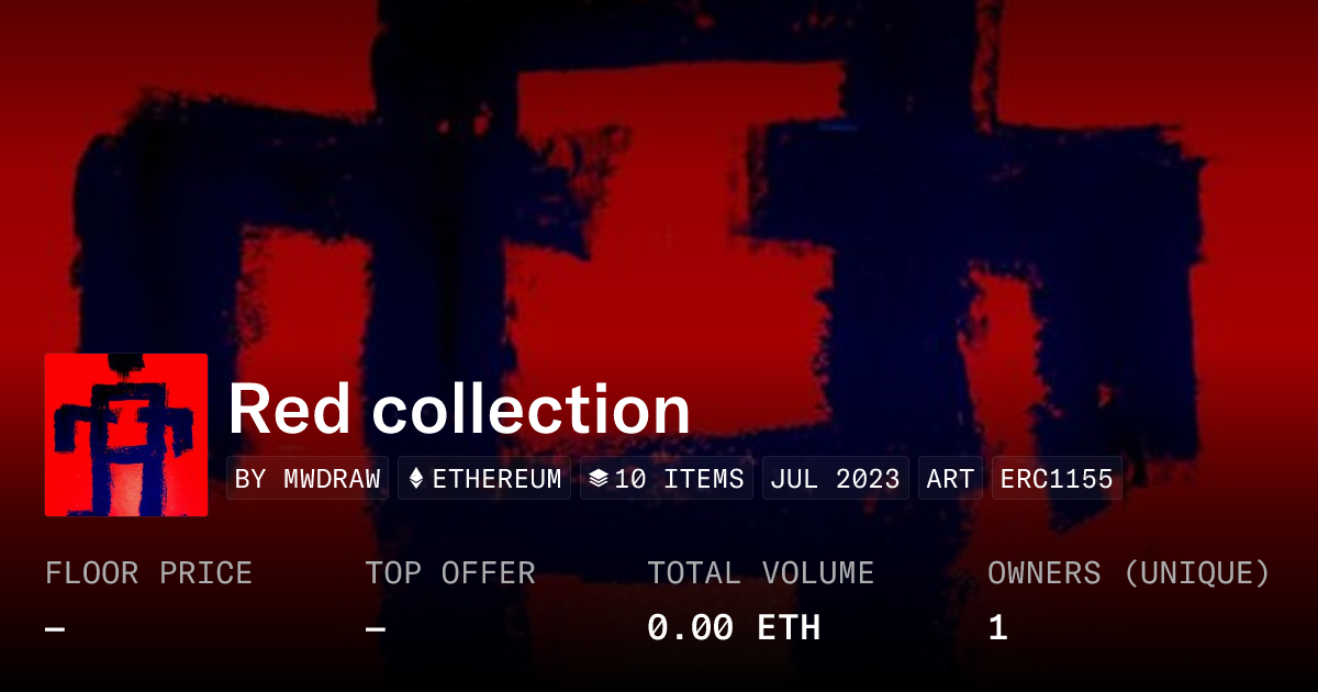 Red collection - Collection | OpenSea