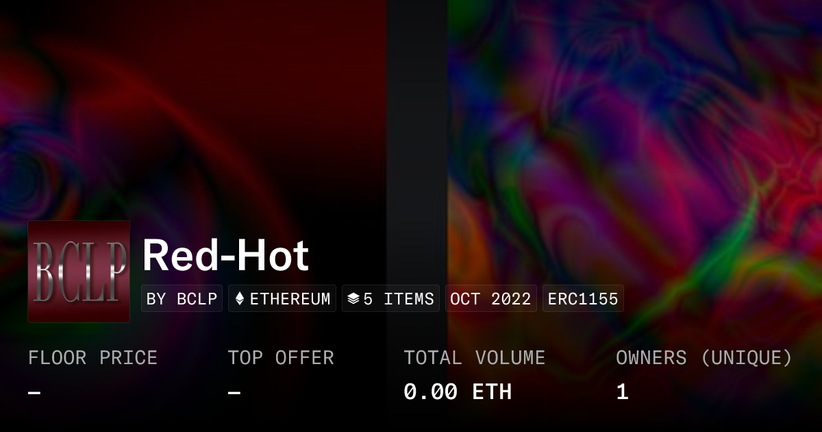 Red-Hot - Collection | OpenSea